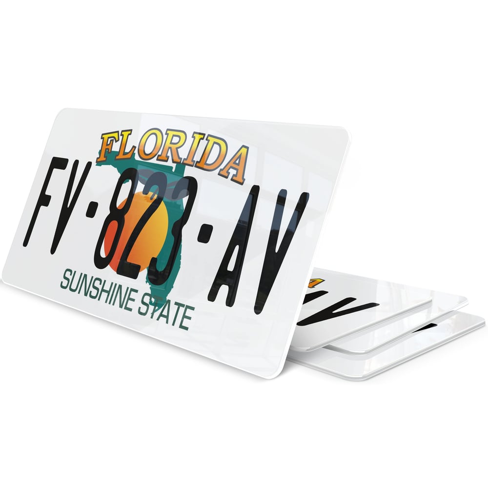 Plaque immatriculation Florida USA 30x15cm | Plaque Immat