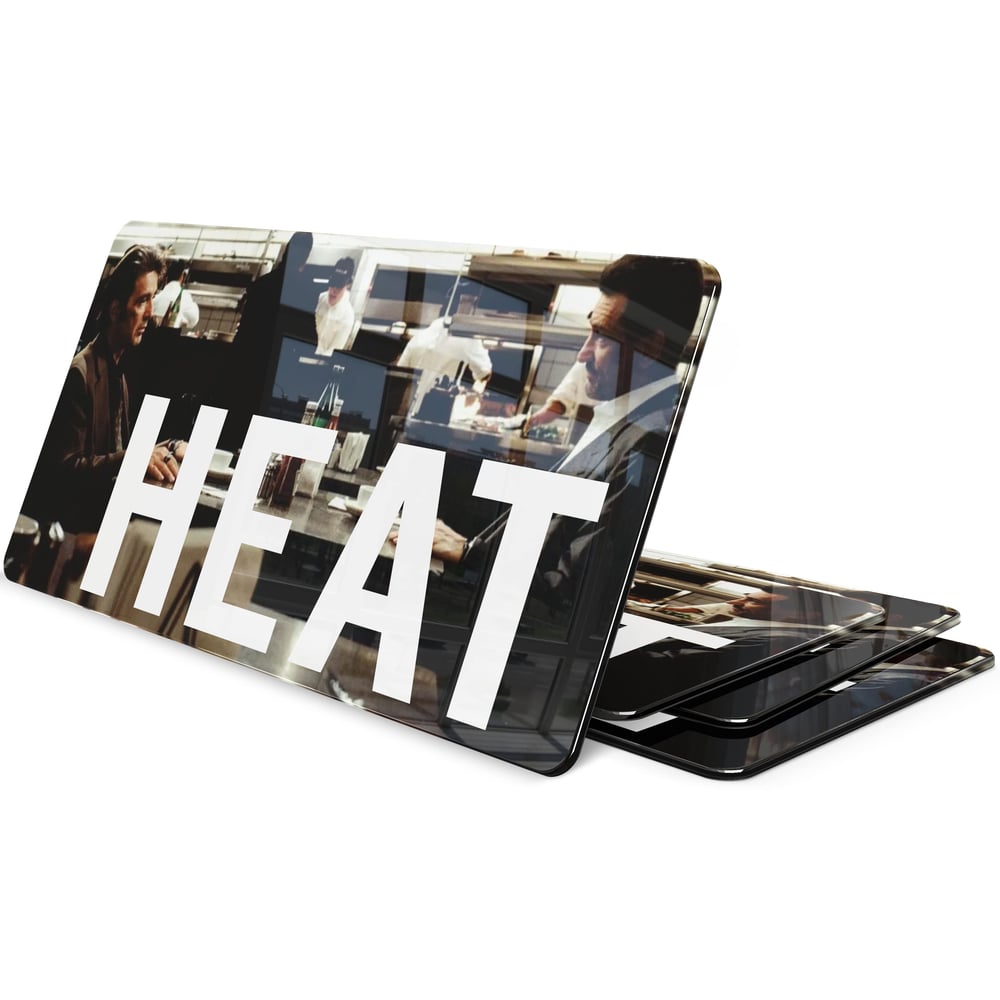 Plaque décorative HEAT | Plaque Immat
