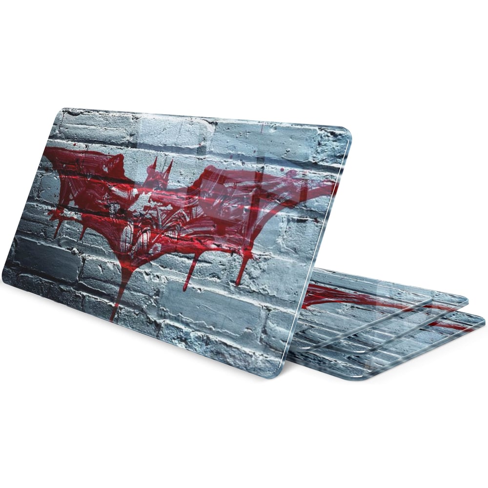 Plaque décorative Batman logo mur | Plaque Immat