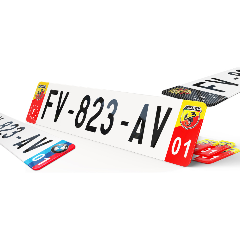 Plaque d'immatriculation Custom | Plaque Immat