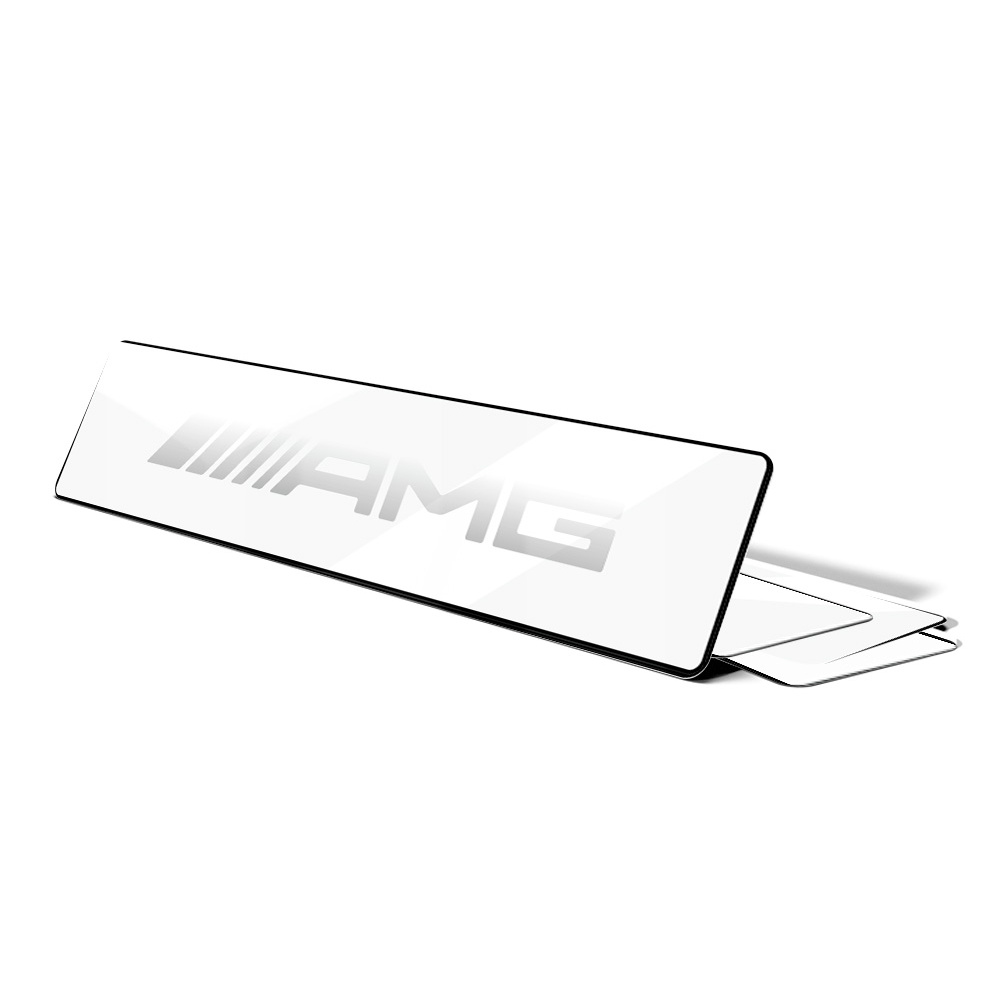 Plaque Décorative Mercedes AMG | Plaque Immat