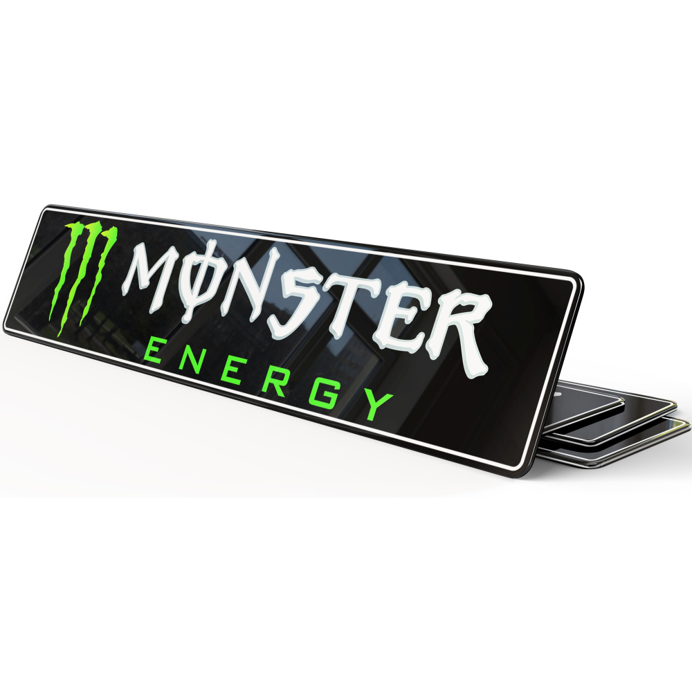 Plaque décorative Monster | Plaque Immat